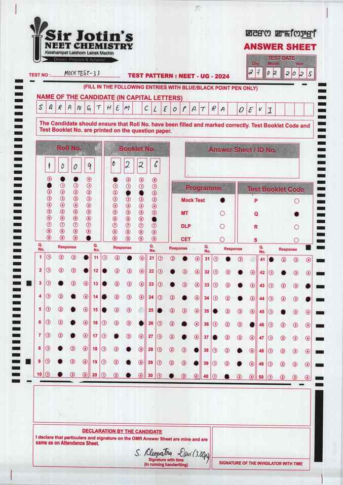 Sir Jotin's NEET CHEMISTRY